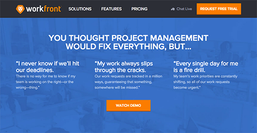 Workfront Reviews: Pricing & Software Features 2024 - Financesonline.com