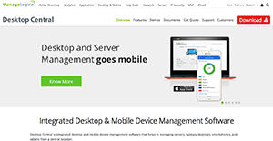 ManageEngine Desktop Central Reviews: Pricing & Software Features 2019 - Financesonline.com