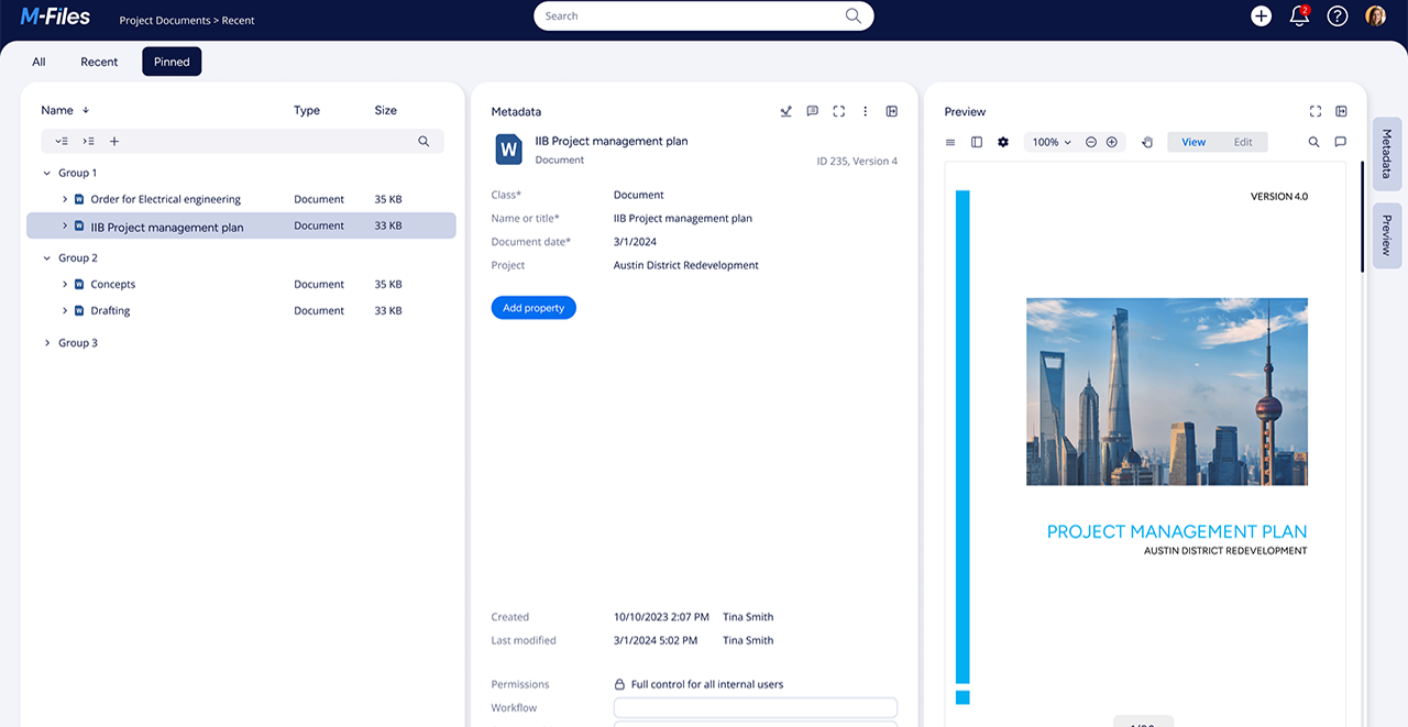 M-Files Reviews: Pricing & Software Features 2024 - Financesonline.com