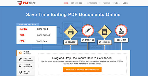 PDFfiller Reviews: Pricing & Software Features 2024 - Financesonline.com