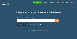 Majestic Reviews: Pricing & Software Features 2024 - Financesonline.com