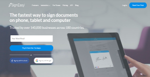 SignEasy Reviews: Pricing & Software Features 2024 - Financesonline.com