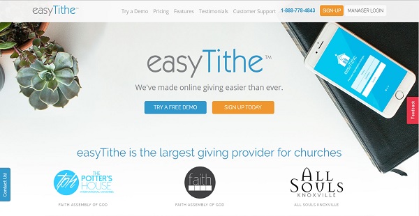 easyTithe Reviews: Pricing & Software Features 2023 - Financesonline.com