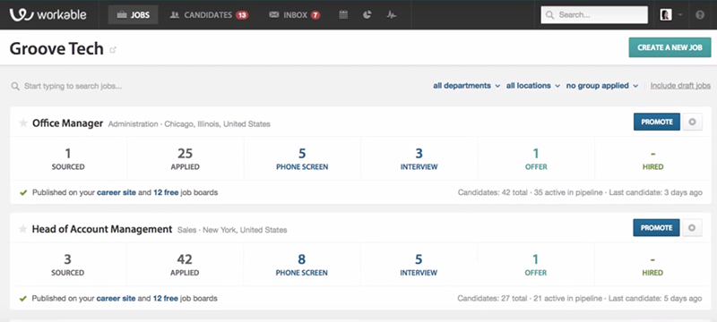 20 Best Applicant Tracking Software Solutions of 2020 - Financesonline.com