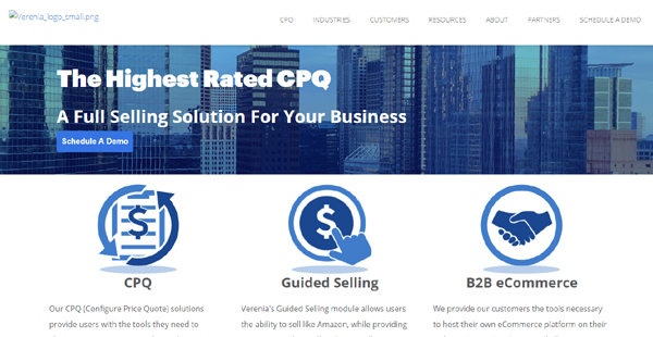 Verenia CPQ Reviews: Pricing & Software Features 2024 - Financesonline.com