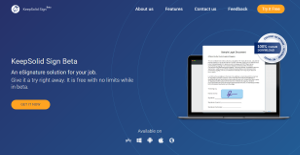 KeepSolid Sign Reviews: Pricing & Software Features 2024 - Financesonline.com