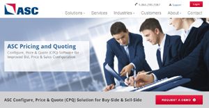 ASC CPQ Reviews: Pricing & Software Features 2024 - Financesonline.com