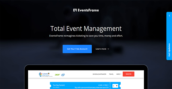 EventsFrame Reviews: Pricing & Software Features 2024 - Financesonline.com
