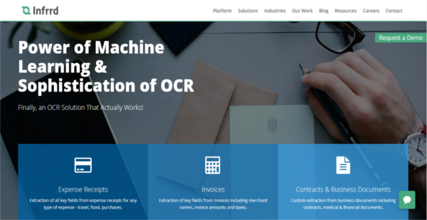 Infrrd OCR Reviews: Pricing & Software Features 2024 - Financesonline.com