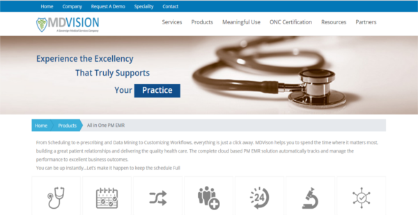 MDVision PM EMR Reviews: Pricing & Software Features 2024 ...