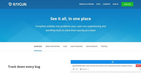 Raygun Reviews: Pricing & Software Features 2024 - Financesonline.com