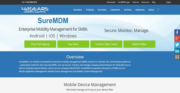SureMDM by 42Gears Reviews: Pricing & Software Features 2024 ...