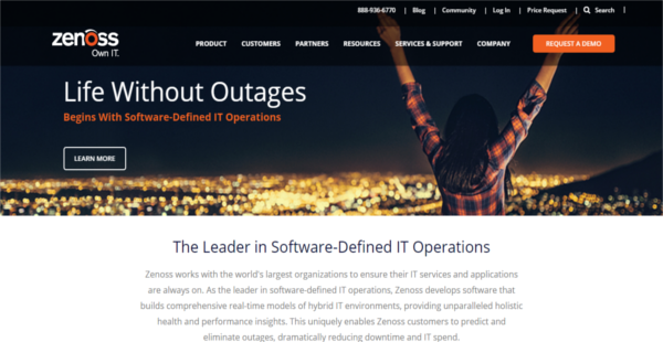 Zenoss Reviews: Pricing & Software Features 2024 - Financesonline.com