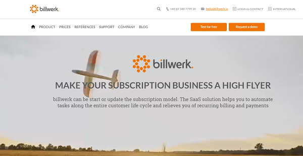 Billwerk Reviews: Overview, Pricing and Features