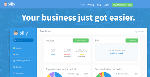 Billy App Reviews: Pricing & Software Features 2024 - Financesonline.com