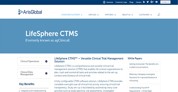 LifeSphere CTMS Reviews: Pricing & Software Features 2024 ...