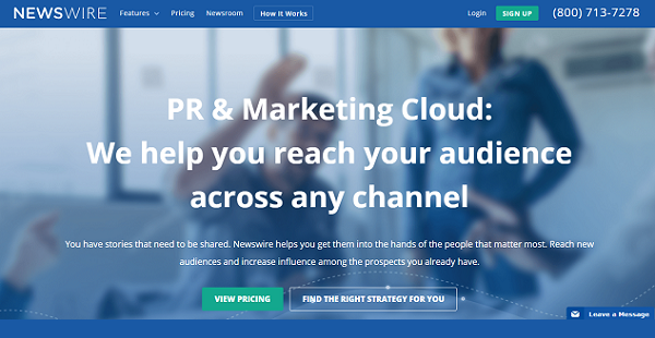 Newswire PR & Marketing Cloud Reviews: Pricing & Software Features 2024 ...
