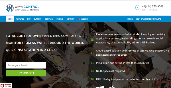 CleverControl Reviews: Pricing & Software Features 2022 ...
