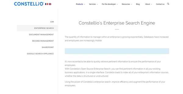 Constellio Enterprise Search Reviews: Pricing & Software Features 2024 ...