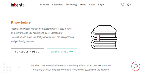 Inbenta Knowledge Management Reviews: Pricing & Software Features 2024 ...