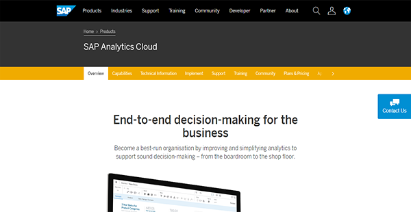 SAP Analytics Cloud Reviews: Pricing & Software Features 2024 ...
