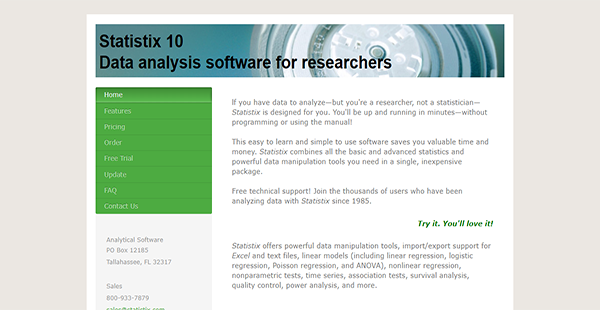 Statistix Reviews: Pricing & Software Features 2024 - Financesonline.com