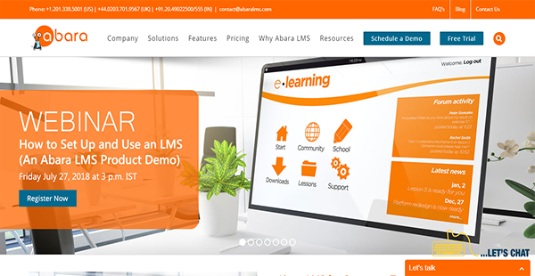 Abara LMS Reviews: Pricing & Software Features 2024 - Financesonline.com