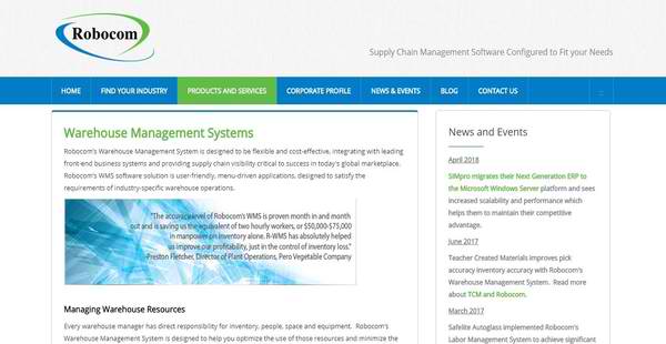 Robocom WMS Reviews: Pricing & Software Features 2024 - Financesonline.com