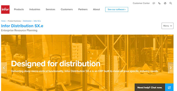 Infor ERP Distribution Reviews: Pricing & Software Features 2024 ...
