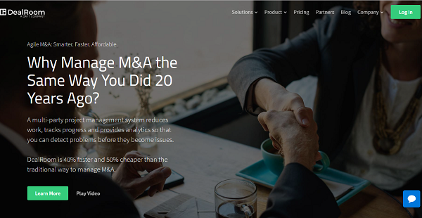 DealRoom Reviews: Pricing & Software Features 2024 - Financesonline.com