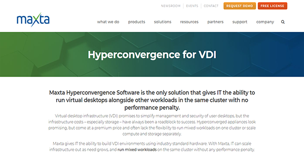 Maxta Hyperconvergence Software Reviews: Pricing & Software Features 2024 - Financesonline.com