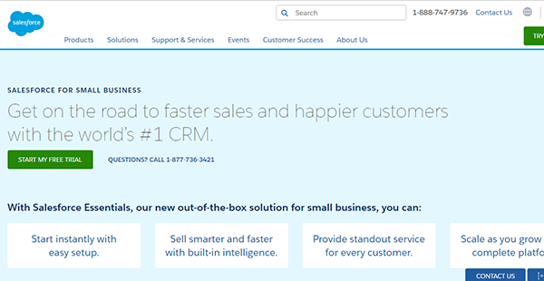 Salesforce Essentials Reviews: Pricing & Software Features 2024 - Financesonline.com