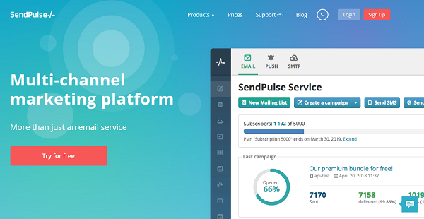SendPulse Reviews: Pricing & Software Features 2024 - Financesonline.com