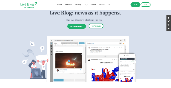 Live Blog Reviews: Pricing & Software Features 2024 - Financesonline.com