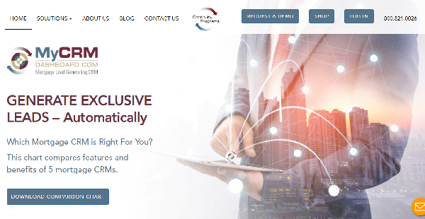 MyCRMDashboard Mortgage CRM Reviews: Pricing & Software Features 2024 ...