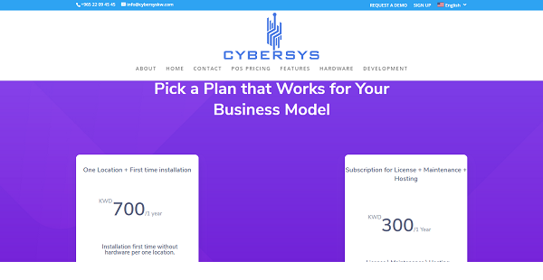Cybersys POS Reviews: Pricing & Software Features 2024 - Financesonline.com