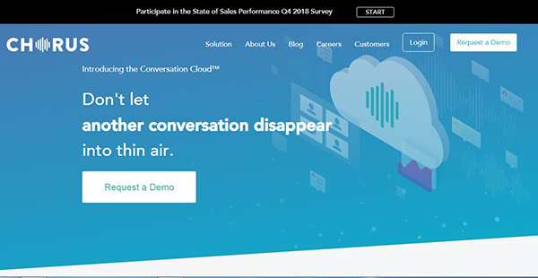 Chorus Reviews: Pricing & Software Features 2024 - Financesonline.com