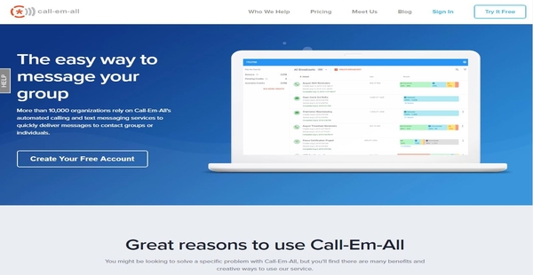 Call-Em-All Reviews: Pricing & Software Features 2024 - Financesonline.com