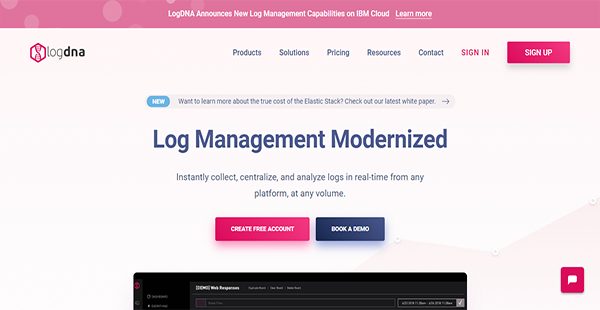 LogDNA Reviews: Pricing & Software Features 2024 - Financesonline.com