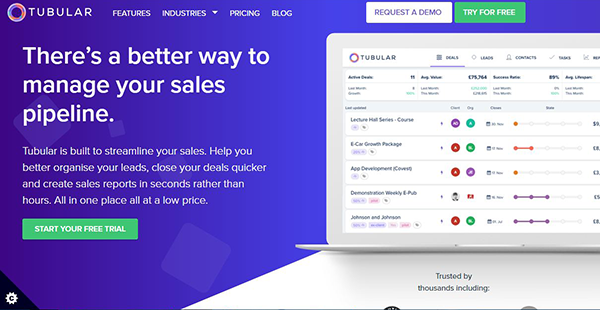 Tubular Reviews: Pricing & Software Features 2024 - Financesonline.com