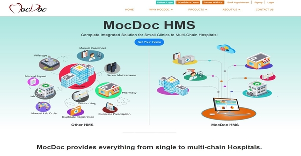 MocDoc HMS Reviews: Pricing & Software Features 2024 - Financesonline.com