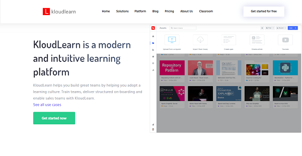 KloudLearn Reviews: Pricing & Software Features 2024 - Financesonline.com