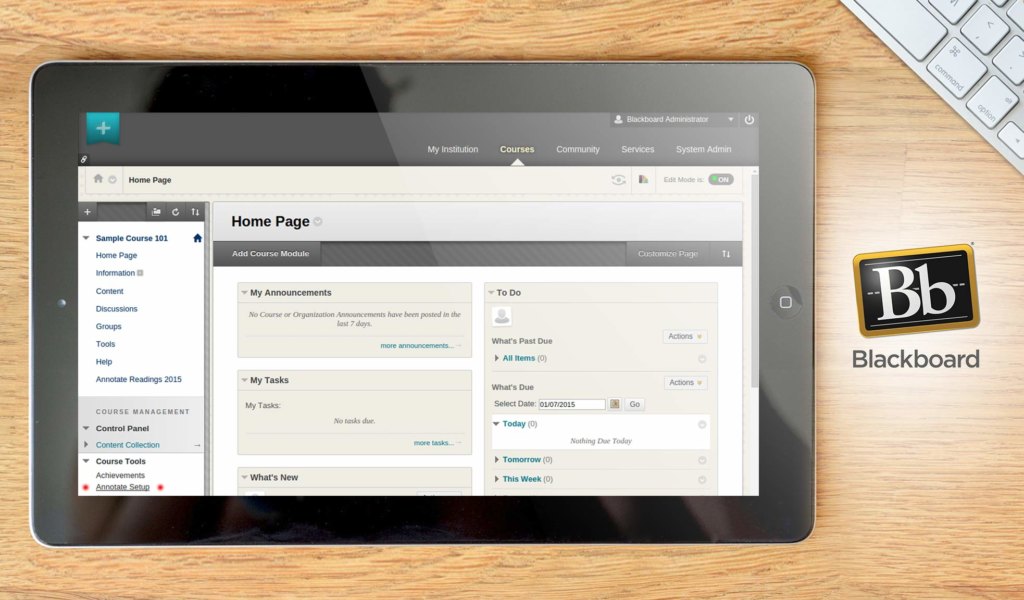 What The Software System With The Blackboard