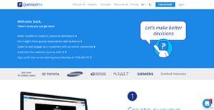 QuestionPro Reviews: Pricing & Software Features 2024 - Financesonline.com