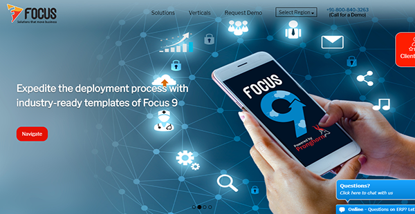 Focus 9 Reviews: Pricing & Software Features 2024 - Financesonline.com