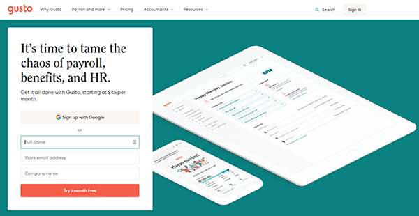 Gusto Reviews: Pricing & Software Features 2024 - Financesonline.com
