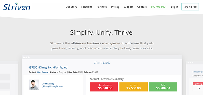 Striven Reviews: Pricing & Software Features 2024 - Financesonline.com