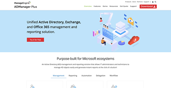 ManageEngine ADManager Plus Reviews: Pricing & Software Features 2024 ...