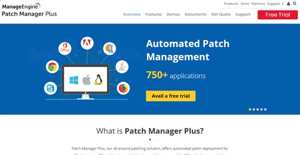 ManageEngine Patch Manager Plus Reviews: Pricing & Software Features ...