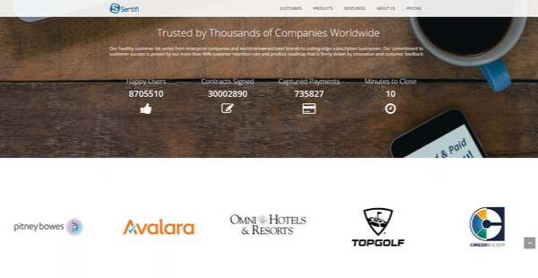 Sertifi Reviews: Pricing & Software Features 2024 - Financesonline.com